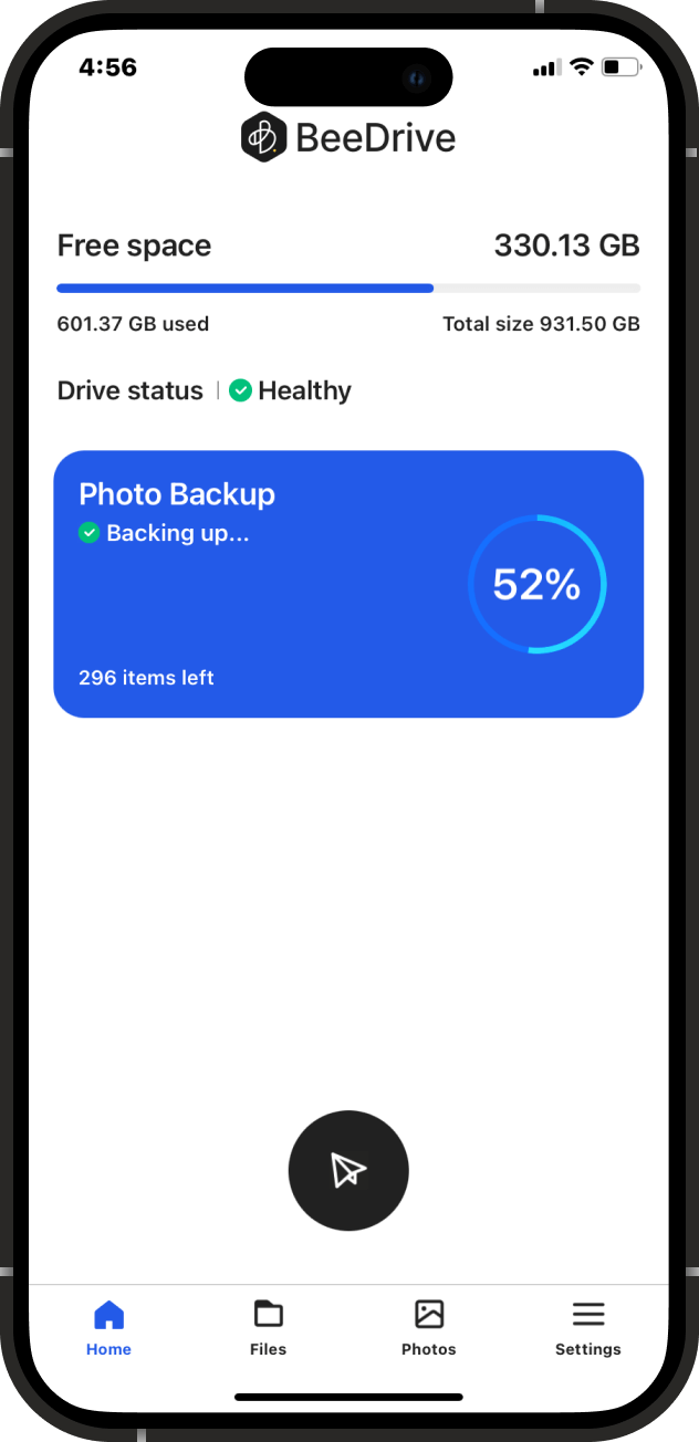 BeeDrive | Die einfachste Backup-Lösung für zuhause