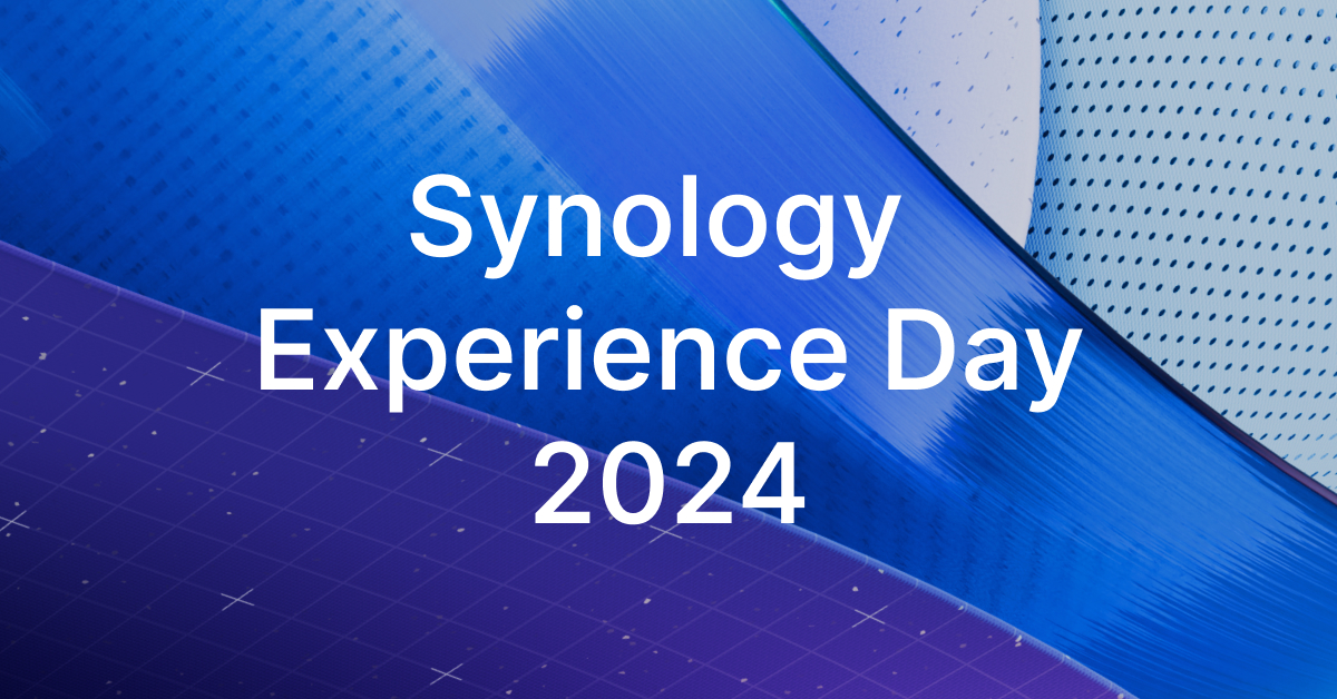 Synology Experience Day 2024 I Jetzt kostenlos anmelden