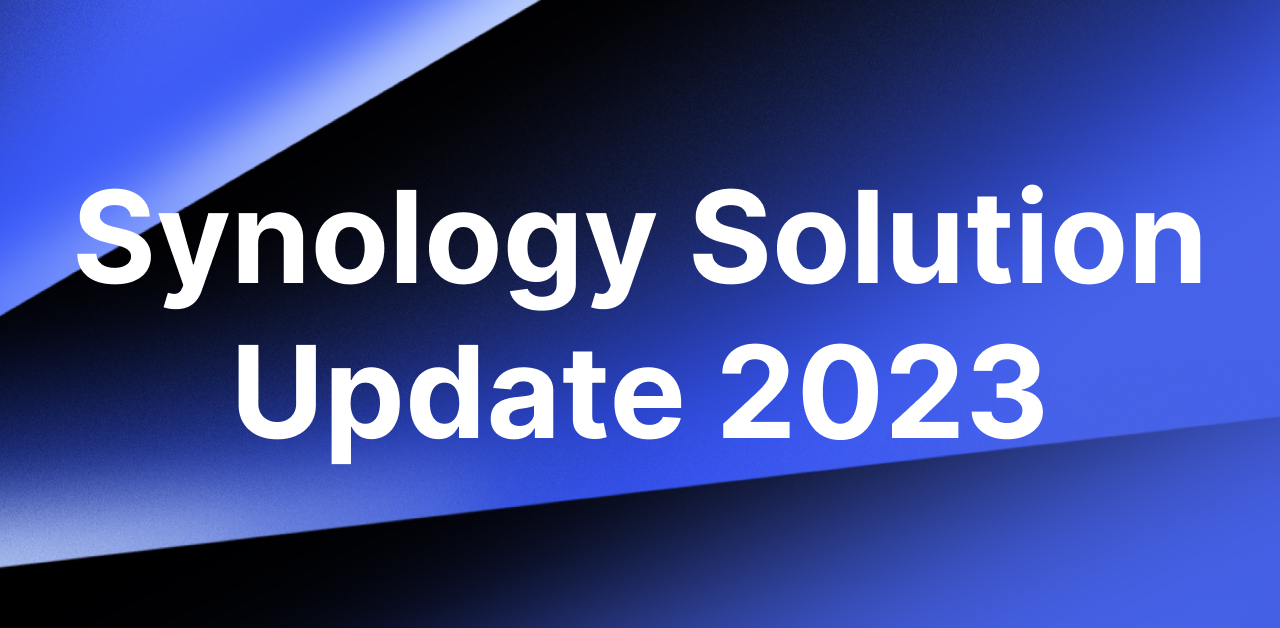 Synology Solution Update